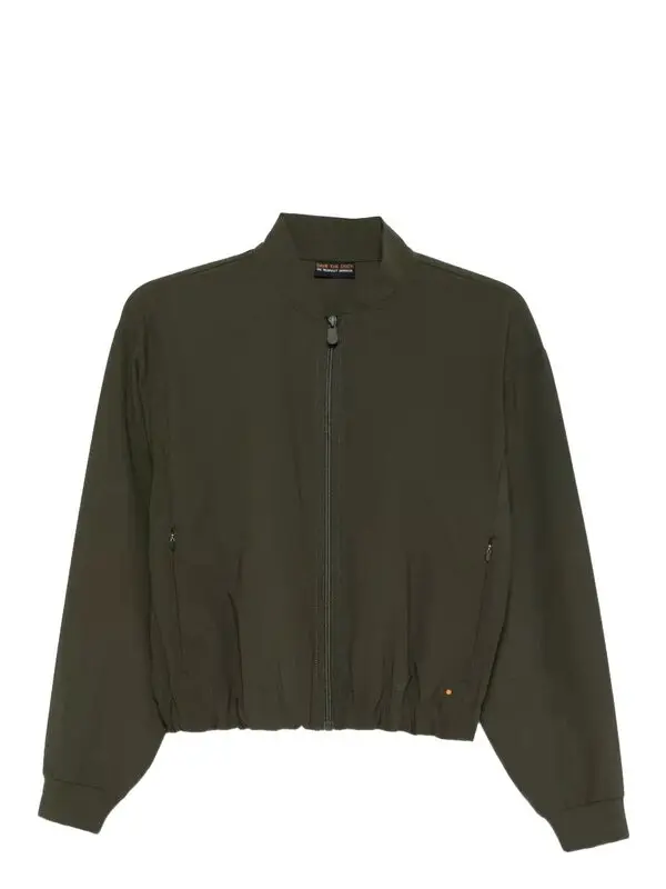SAVE THE DUCK Long-sleeved Bomber Jacket - Green