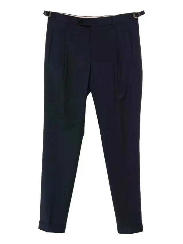 BERWICH Cuffed Trousers - Blue