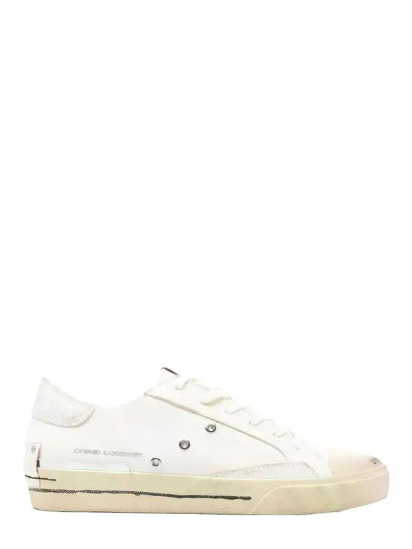 CRIME LONDON Recut Low Sneakers - White