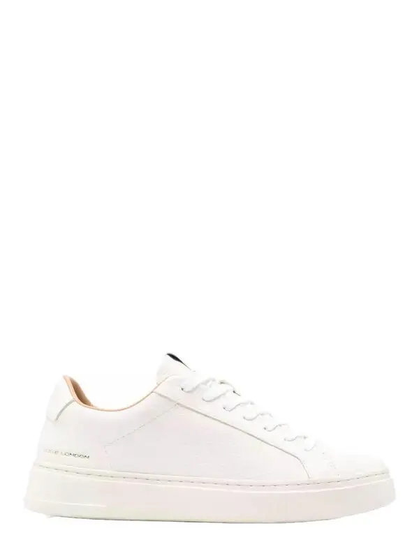 CRIME LONDON Extralight Leather Sneakers - White