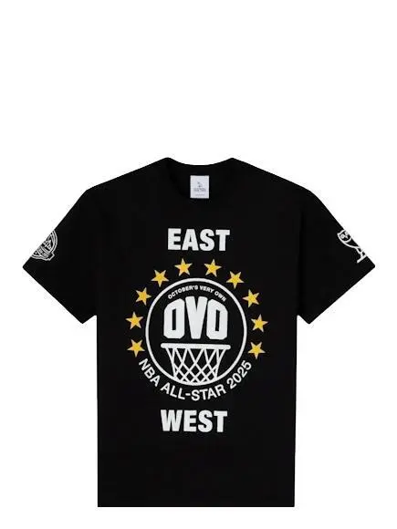 OVO Nba All Star T-shirt - Black