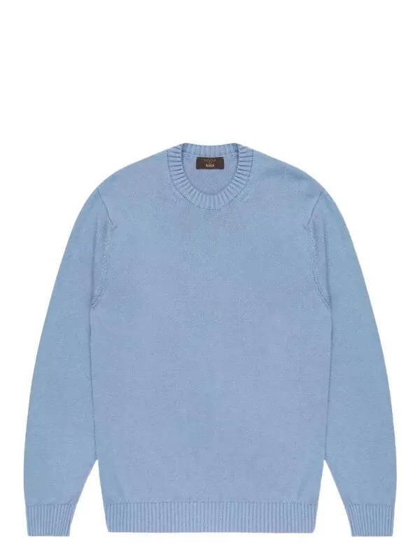 SLOWEAR Crew-neck Sweater - Blue