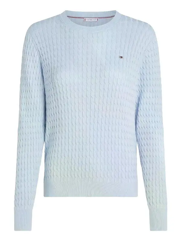 Tommy Hilfiger Cable Knit Sweater - Blue