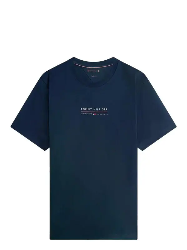 Tommy Hilfiger Chest Logo T-shirt - Blue