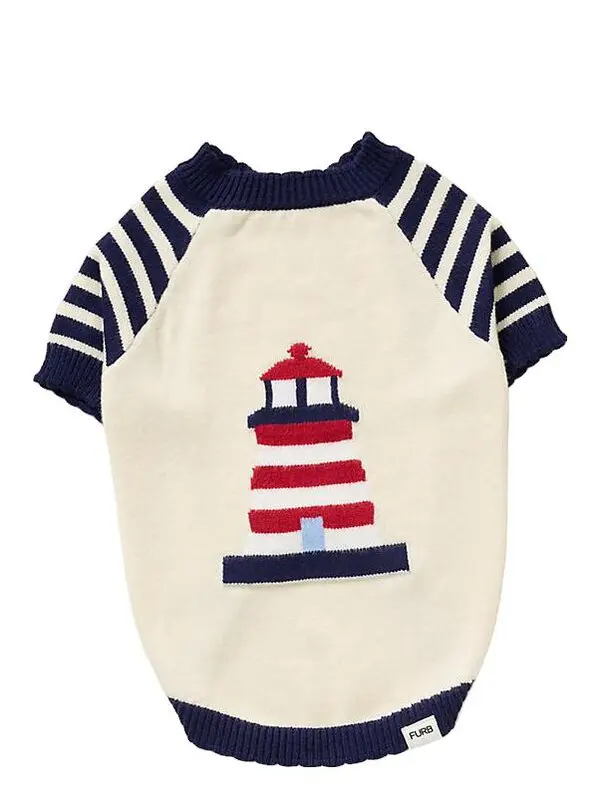 Anthropologie Lighthouse Pet Sweater - Lighthouse Icon