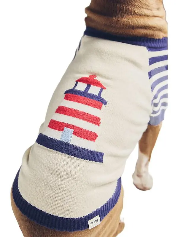 Anthropologie Lighthouse Pet Sweater - Lighthouse Icon