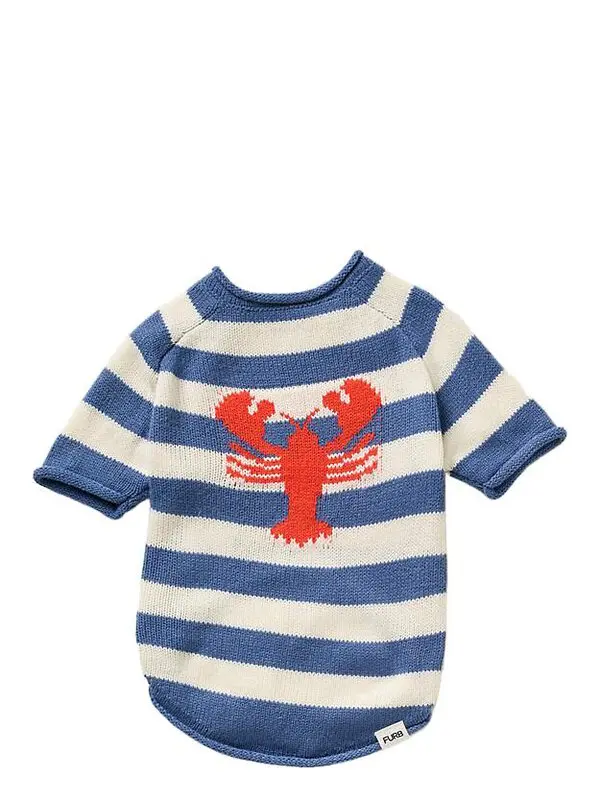 Anthropologie Striped Lobster Pet Sweater - Lobster Icon