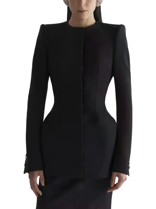MUGLER Hourglass Jacket - Black