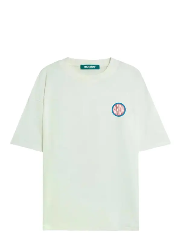 BARROW Printed T-shirt - Neutrals