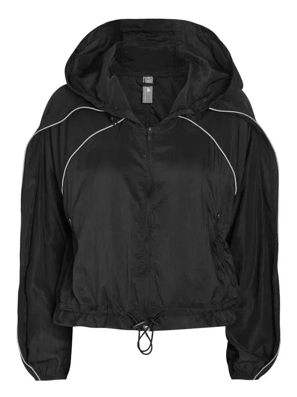Stella McCartney Adidas X Hooded Running Jacket - Black