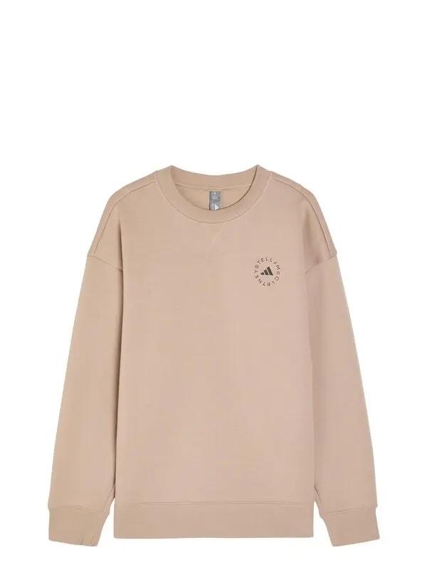 Stella McCartney Adidas X Logo-print Sweatshirt - Brown