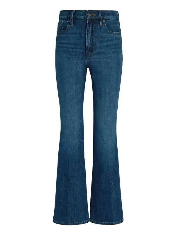 Good American Classic Bootcut Jeans - Navy