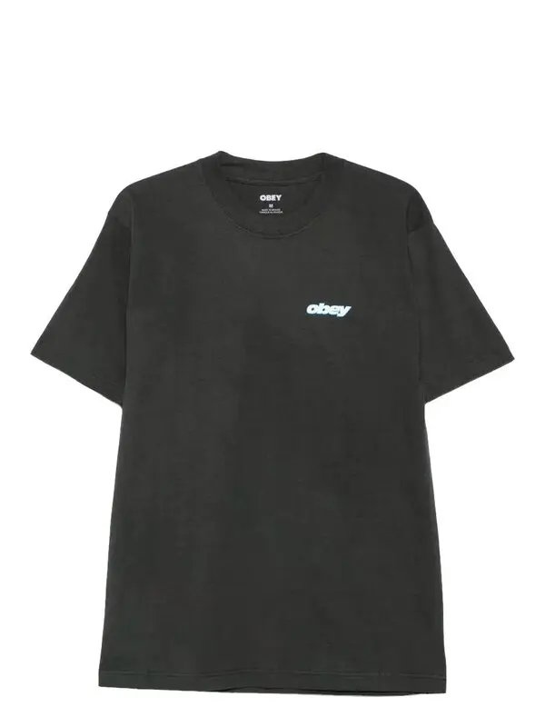 Obey Crewneck T-shirt - Grey