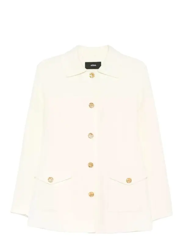 ARMA Button-fastening Jacket - Neutrals