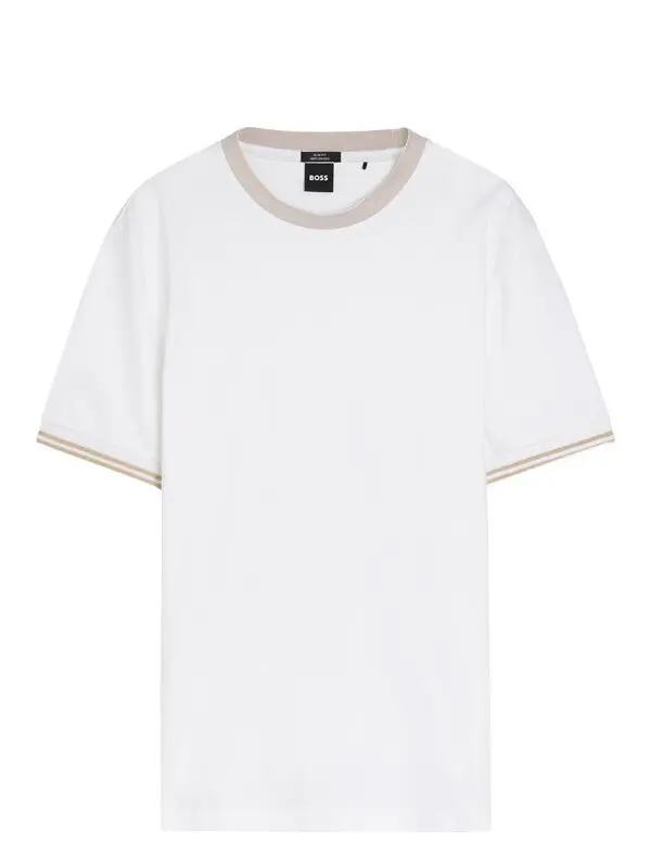 BOSS Tessler Cotton T-shirt - White