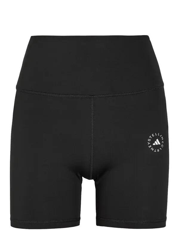 Stella McCartney Adidas X Logo-print Running Shorts - Black