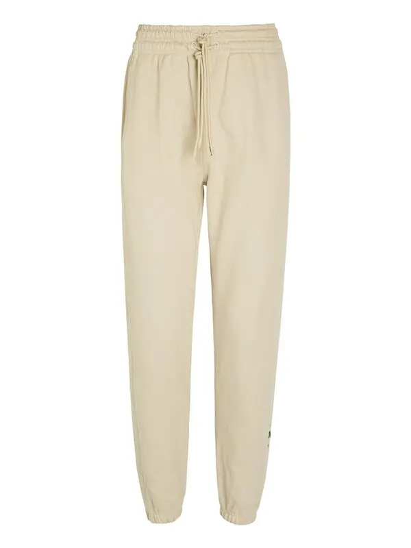 Stella McCartney Adidas X Logo-print Cotton Sweatpants - Beige
