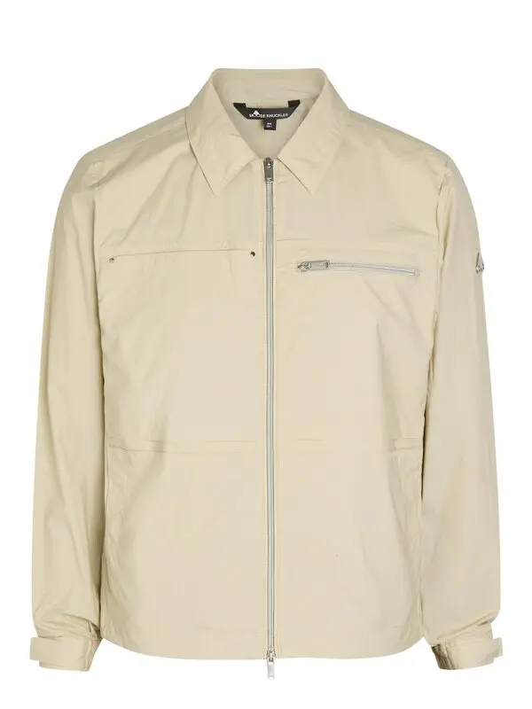 Moose Knuckles Topflight Shell Overshirt - Cream