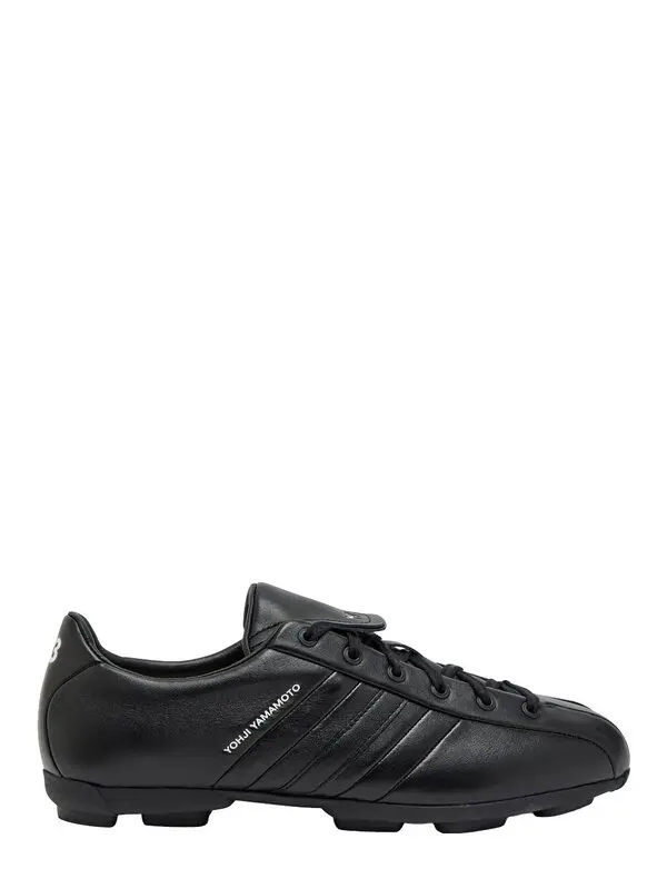 Y3 Leather Sneakers - Black