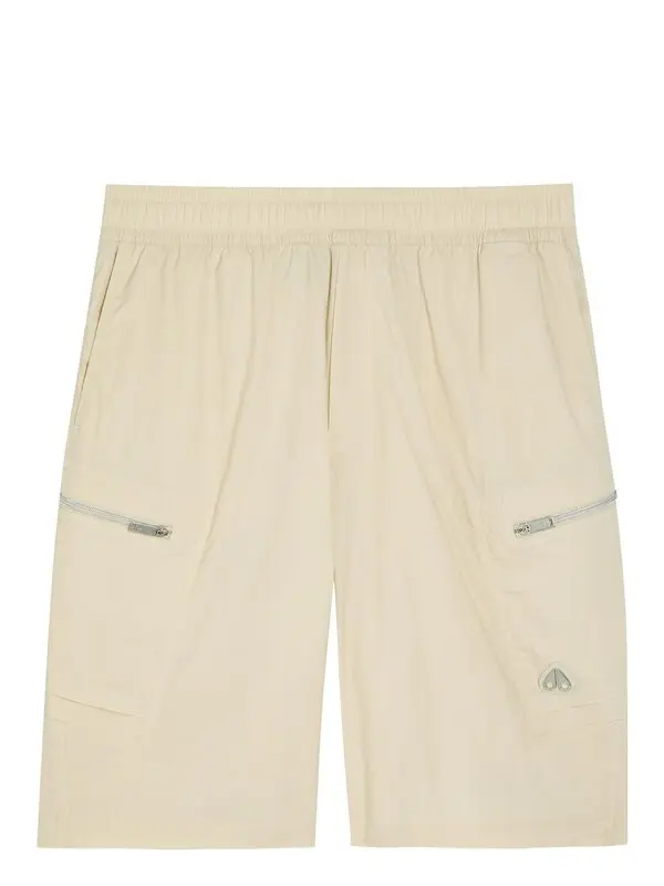 Moose Knuckles Shell Cargo Shorts - Cream