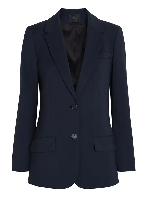 JOSEPH Jackie Stretch-wool Blazer - Navy