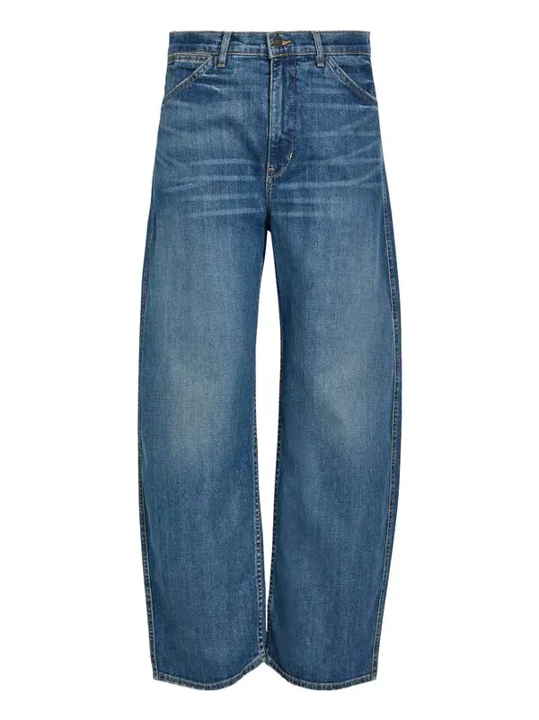 NILI LOTAN Tribeca Wide-leg Jeans - Blue
