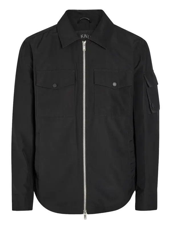 Moose Knuckles Charlesbourg Shell Overshirt - Black