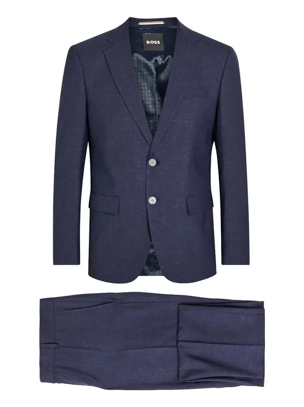 BOSS Woven Suit - Navy