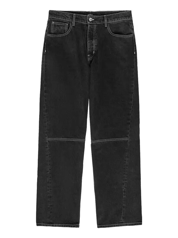 NAHMIAS Straight-leg Jeans - Black