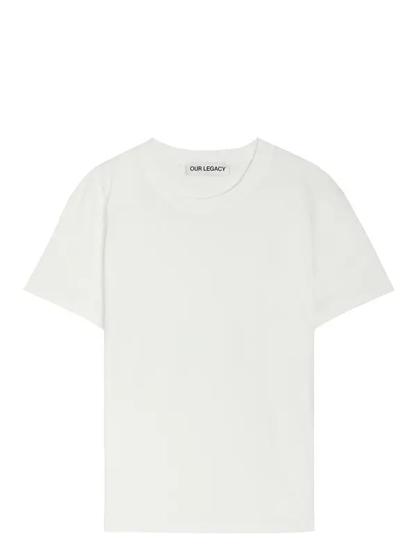 Our Legacy Classic Cotton T-shirt - White