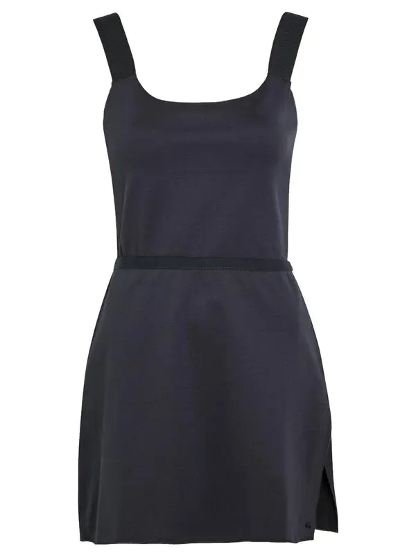 SPENCE Court Piqué Ponte Mini Dress - Navy