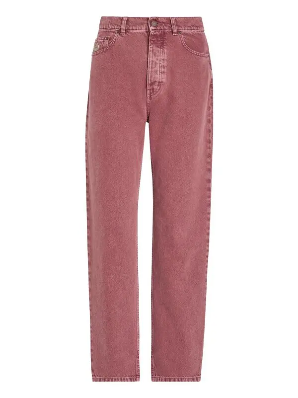 Chloé Tapered-leg Jeans - Light Pink
