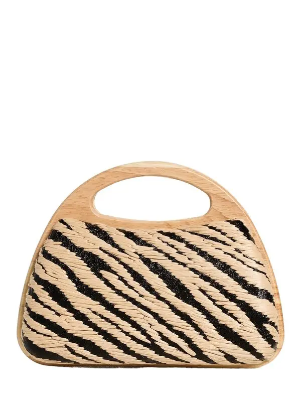 Dolce Vita Maelie Handbag - Natural Zebra