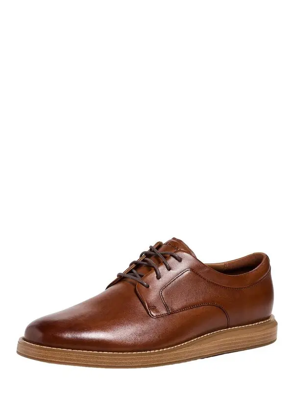 Cole Haan Grand Neoclassic Plain Toe Oxfords - Ch British Tan/italian Dark
