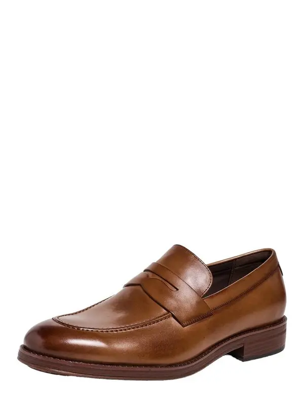 Cole Haan Ledley Grand Penny Loafers - Ch British Tan/dark Natural