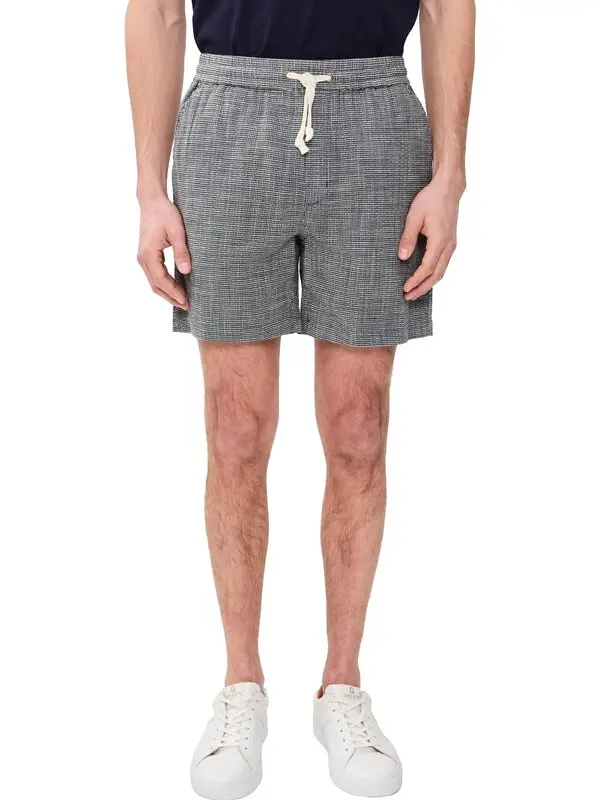 Marine Layer Slubbed Weave Shorts - India Ink