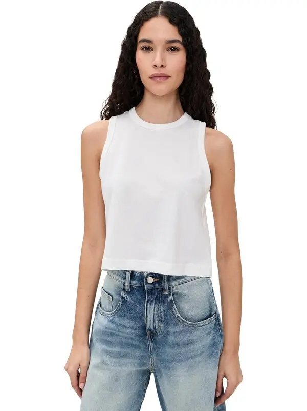 Rails Boxy Tank - Whiteout