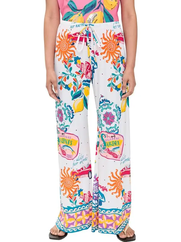 Goldbergh Zenzera Printed Pants - Capri Dream