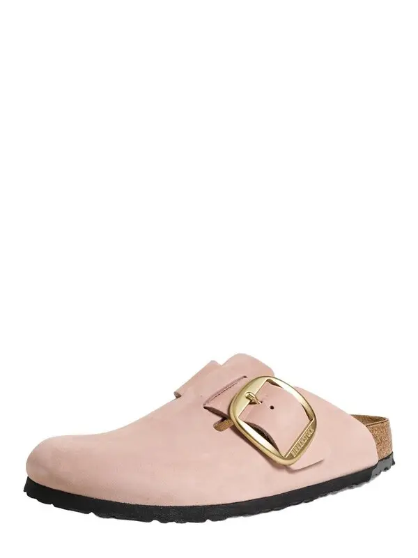 BIRKENSTOCK Boston Big Buckle Clogs - Soft Pink
