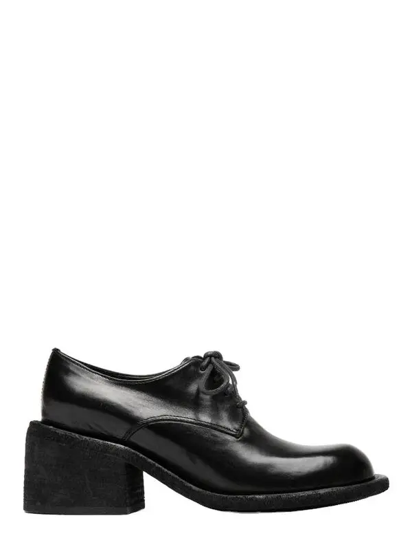 OC MARKETPLACE Wilds 001 Leather Derby Shoes - Black