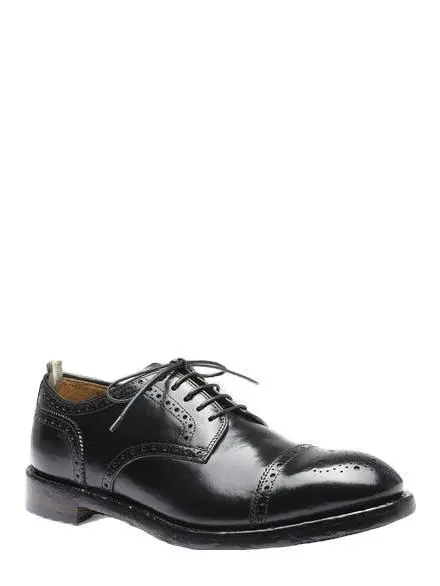 Officine Creative Temple 003 Leather Derby - Black