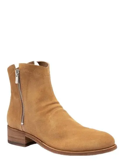 Officine Creative Shantel 004 Suede Zipped Boots - Camel