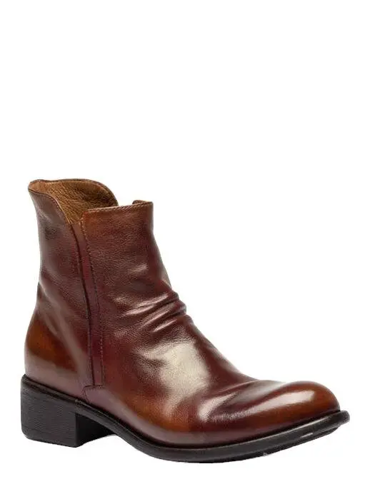 Officine Creative Lis 001 Leather Zip Ankle Boots - Brown