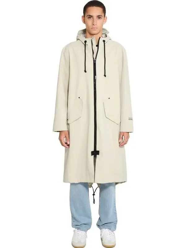 Stutterheim Martins Fishtail Parka - Pelican