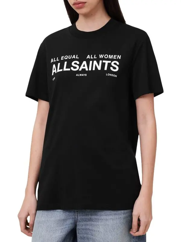 ALLSAINTS All Equal Graphic T-shirt - Black