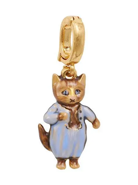 FABLE ENGLAND X Peter Rabbit Tom Kitten Charm - Gold