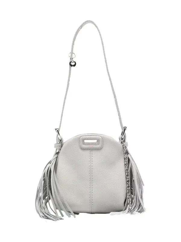 Maje Miss M Micro Grainy Mini Bag - Grey