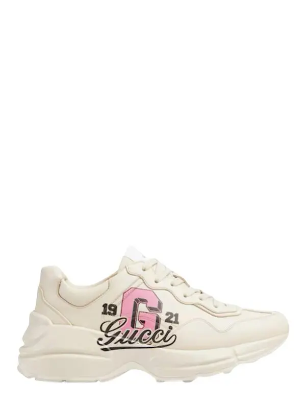 Gucci Rhyton 1921 Sneaker - Ivory/pink