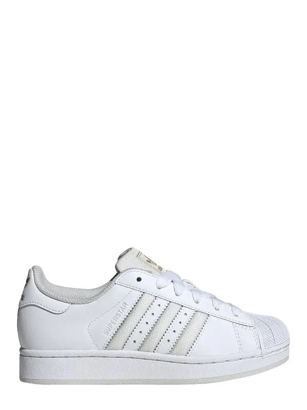 Adidas Superstar Ii Low Top Sneakers - Cloud White/grey One/gold Metallic