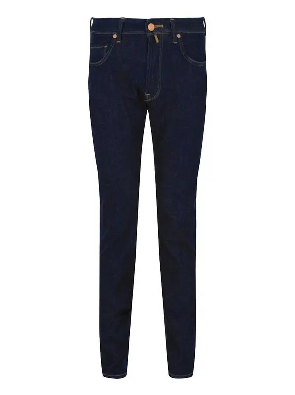 SLOWEAR Incotex Slim Fit Jeans - Dark Blue